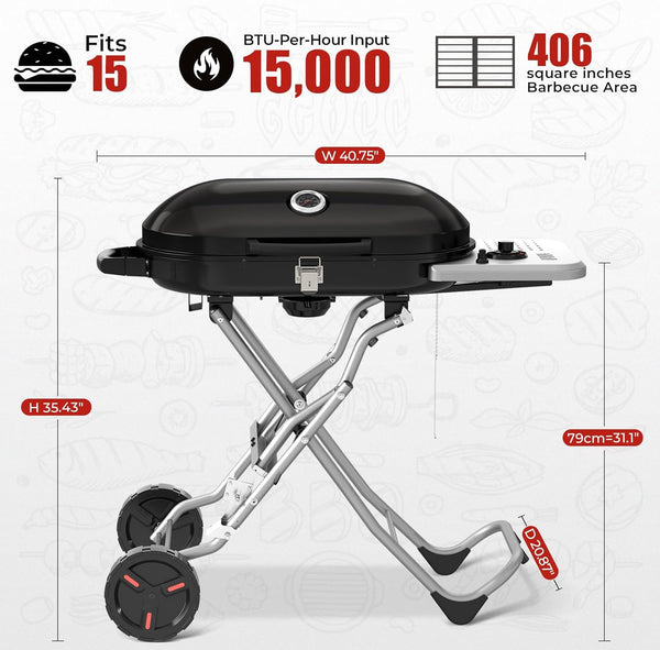 R.W.FLAME Electric Fireplace | Fire Pit Table | Gas Grill and More